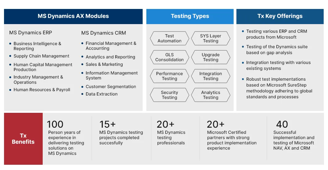 MS Dynamics Implementation Services | D365 Testing & Support